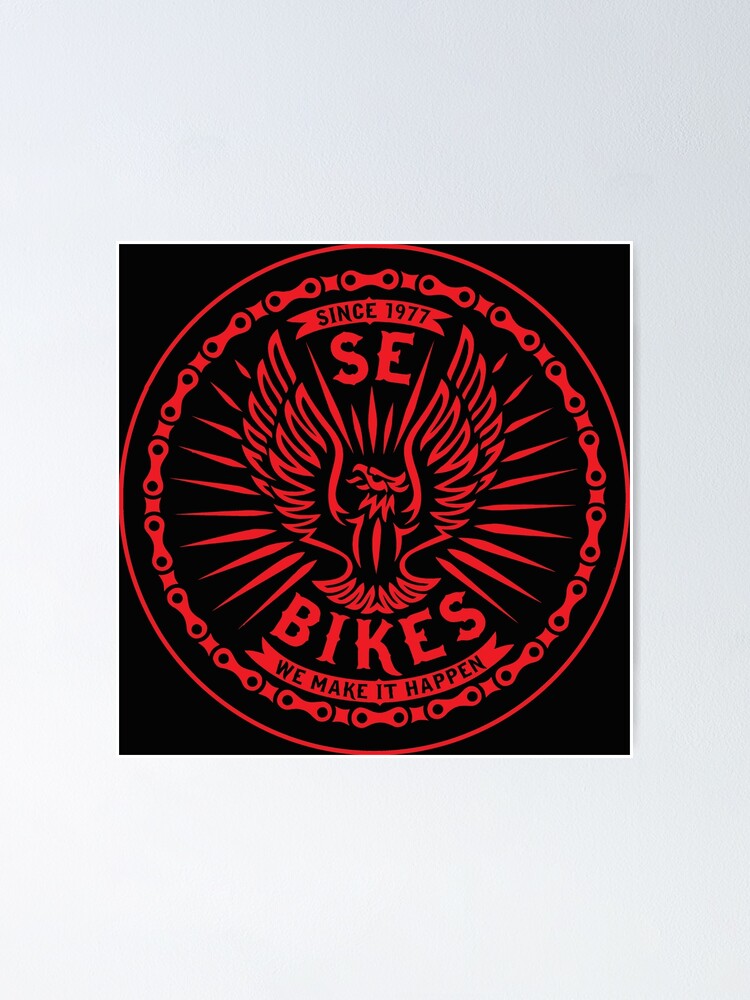 "SE BIKES CLASSIC LOGO" Poster by allnewproducts | Redbubble