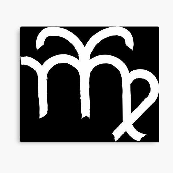 Virgo And Aries Combined Zodiac Signs Double Horoscope Symbols In