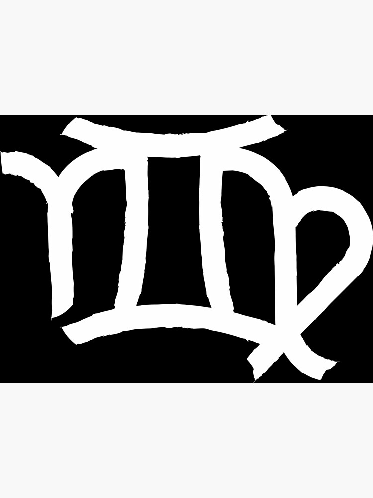 Virgo And Gemini Combined Zodiac Signs Double Horoscope Symbols In
