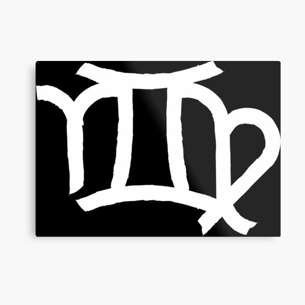 Virgo And Gemini Combined Zodiac Signs Double Horoscope Symbols In