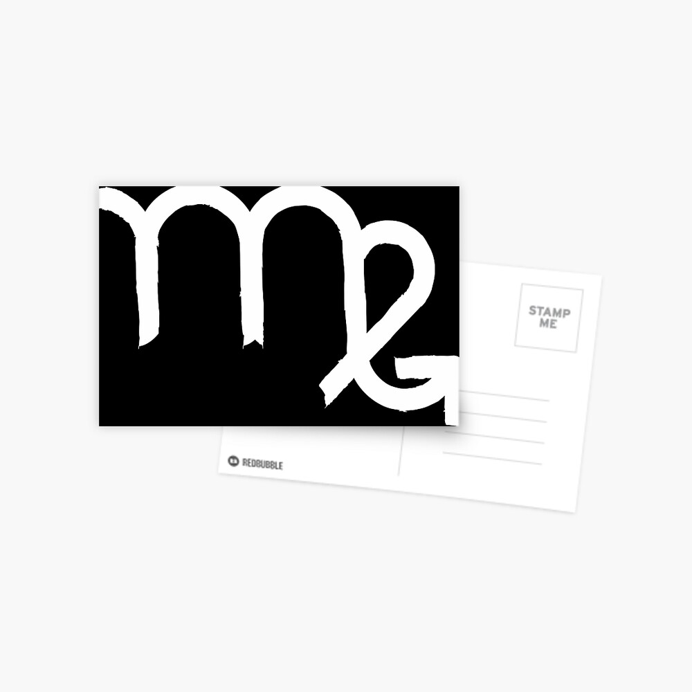Virgo And Scorpio Combined Zodiac Signs Double Horoscope Symbols In