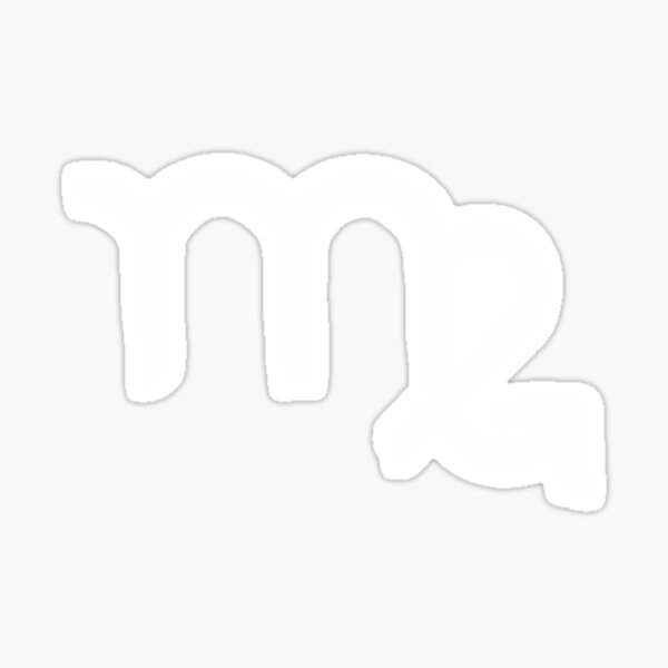 Virgo And Scorpio Combined Zodiac Signs Double Horoscope Symbols In