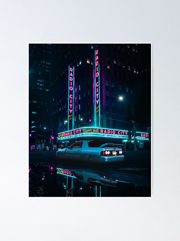 "Flying Car" Poster by KarsenJ | Redbubble