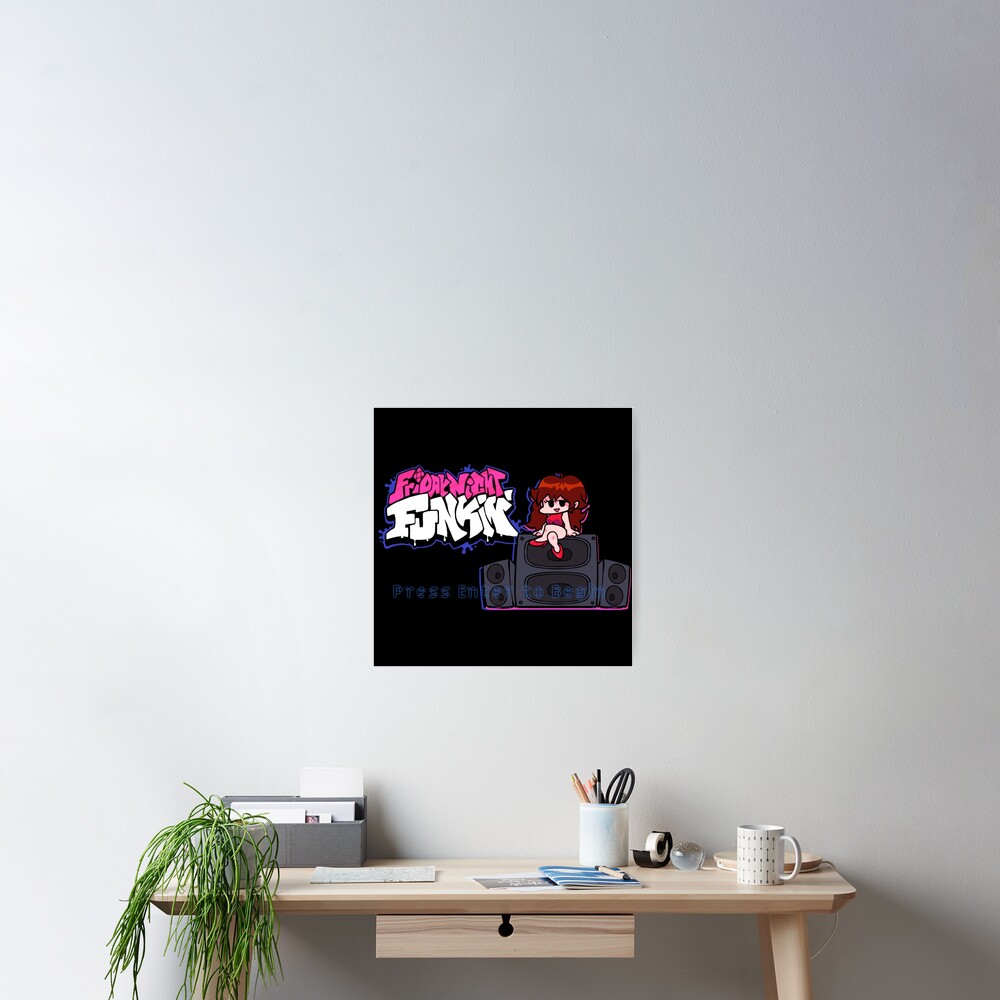 "Friday Night Funkin" Poster for Sale by trendystall | Redbubble