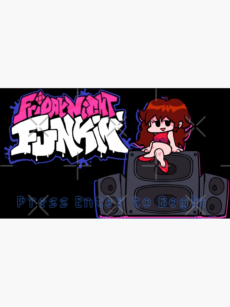 "Friday Night Funkin" Sticker for Sale by trendystall | Redbubble