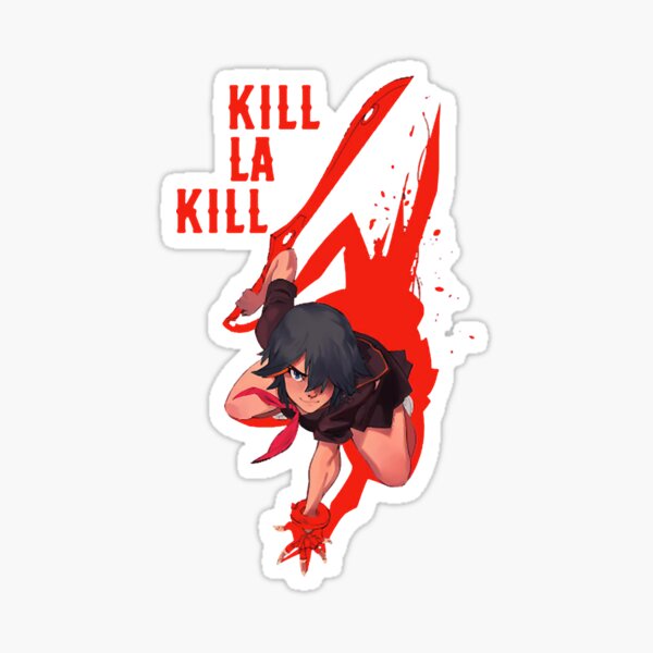 "kill la kill " Sticker for Sale by torrescari | Redbubble