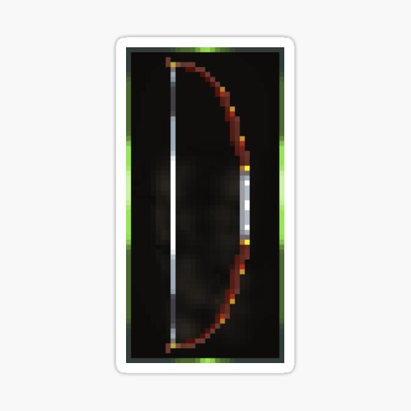 "Common Longbow Pixel" Sticker by maloiko | Redbubble