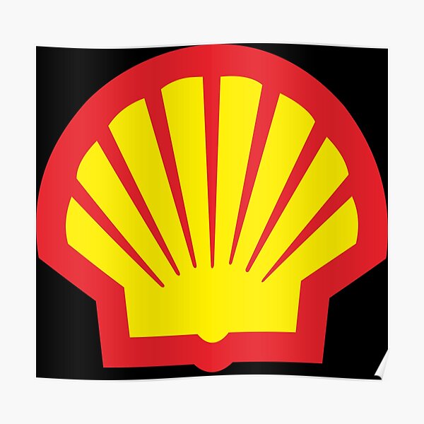 "logo-shell advance" Poster for Sale by haruskahku7 | Redbubble