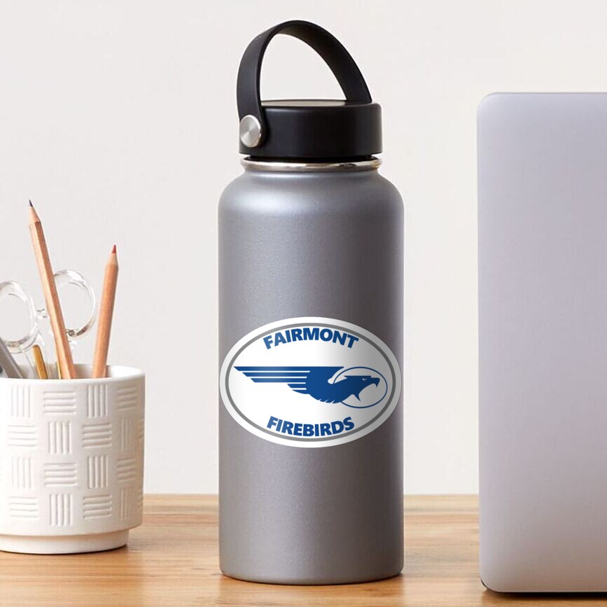 "FAIRMONT FIREBIRDS Kettering Ohio Oval Logo" Sticker for Sale by ...