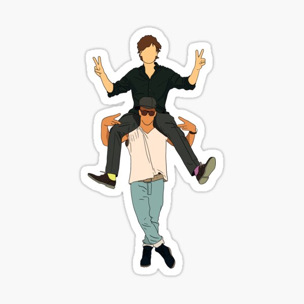 "MGG & SM" Sticker for Sale by SophieLouDoodle | Redbubble