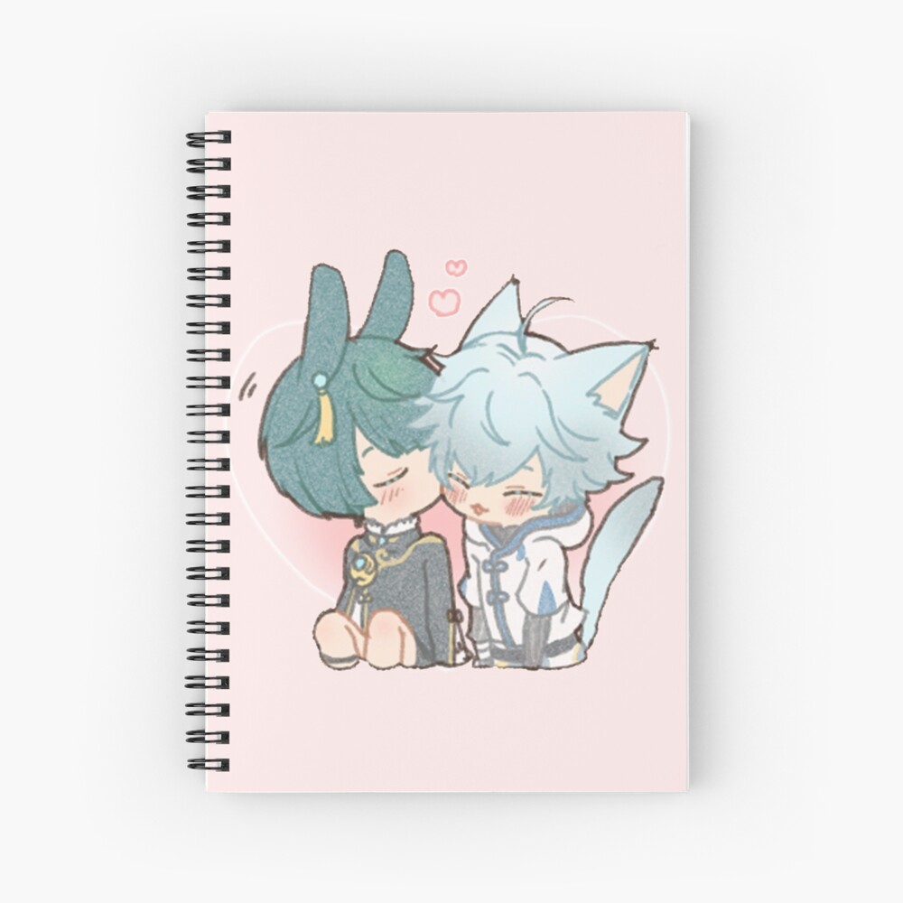 "Genshin Impact Chibi Xingyun" Spiral Notebook for Sale by ...