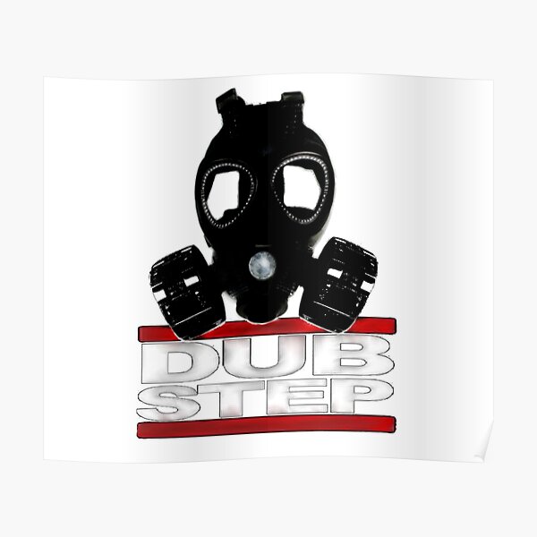"Dubstep Mask" Poster for Sale by mattimac | Redbubble