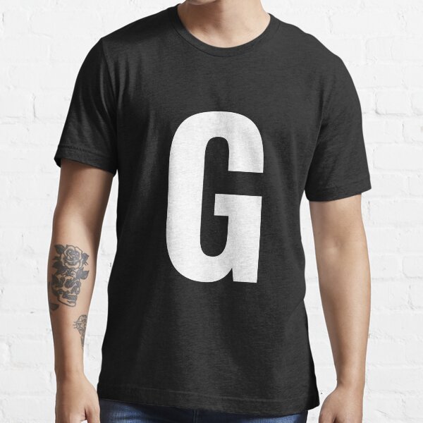 ""G" Letter of ABC. Letter G." T-shirt for Sale by LetterBase ...
