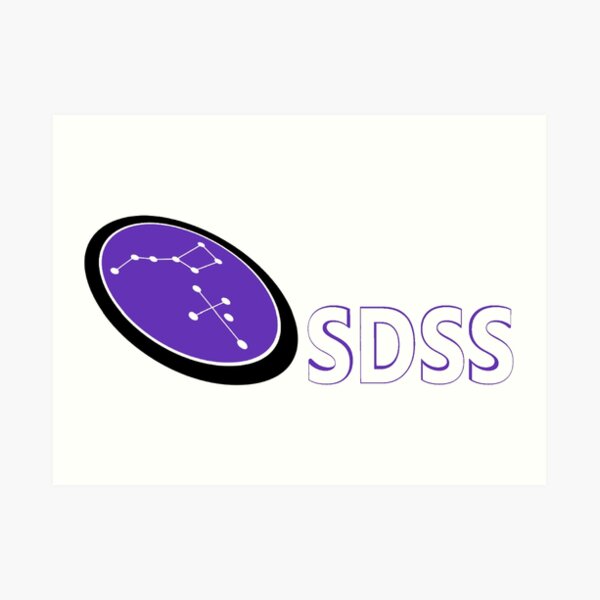 "Sloan Digital Sky Survey (SDSS) Logo" Art Print by Spacestuffplus ...