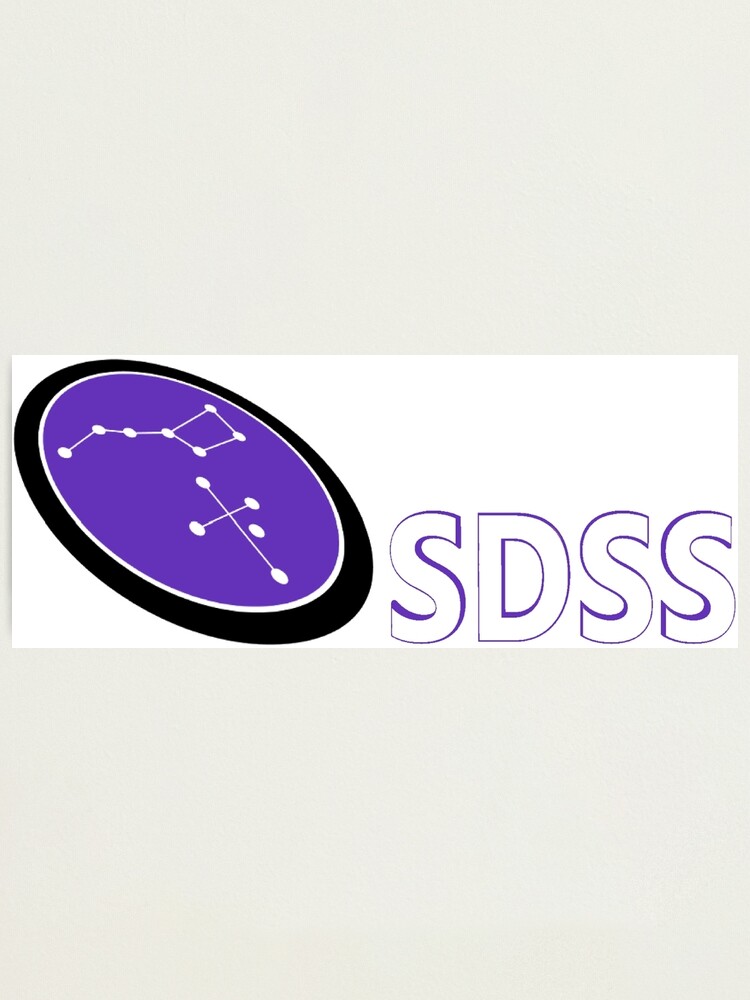 "Sloan Digital Sky Survey (SDSS) Logo" Photographic Print for Sale by ...