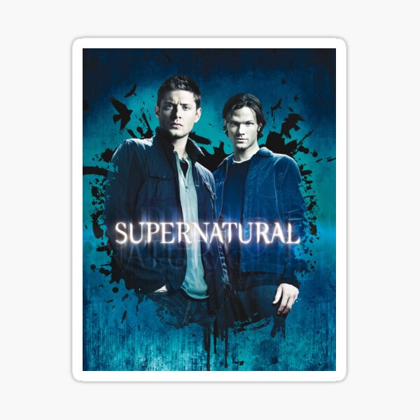 "Supernatural " Sticker for Sale by JohnCena44 | Redbubble
