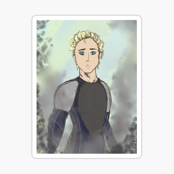 "Finnick Odair " Sticker by KidGrayson | Redbubble