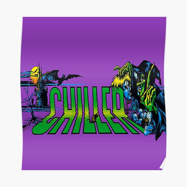 "Chiller Retro Arcade" Poster by Walter73 | Redbubble