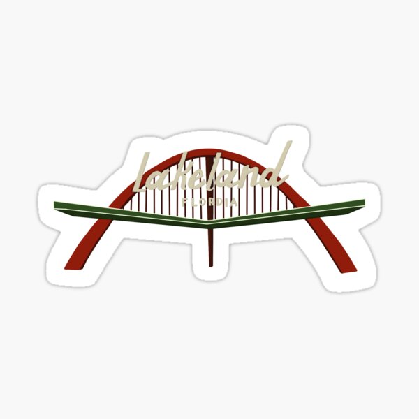 "Lakeland Southgate sign" Sticker for Sale by sophieray96 | Redbubble