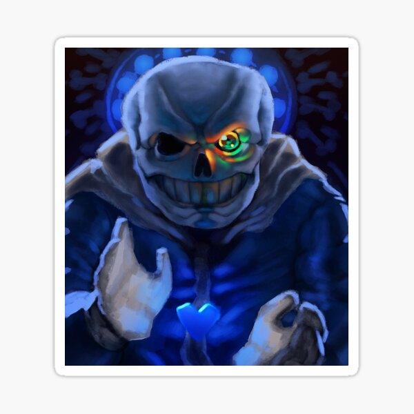"Sans - Art Undertale " Sticker for Sale by The-Mister | Redbubble