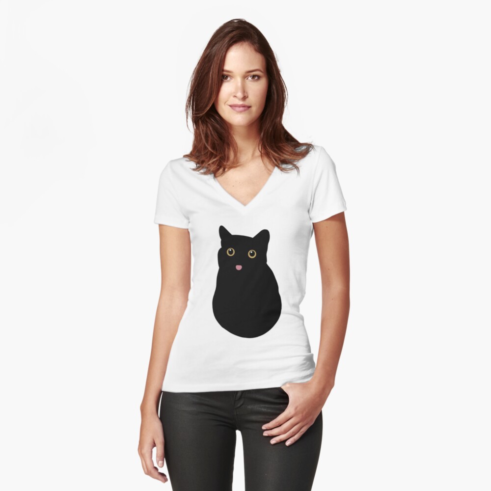 "Void Blep, Black Cat, Black Cat Blep, Cat Blep" Sticker for Sale by ...