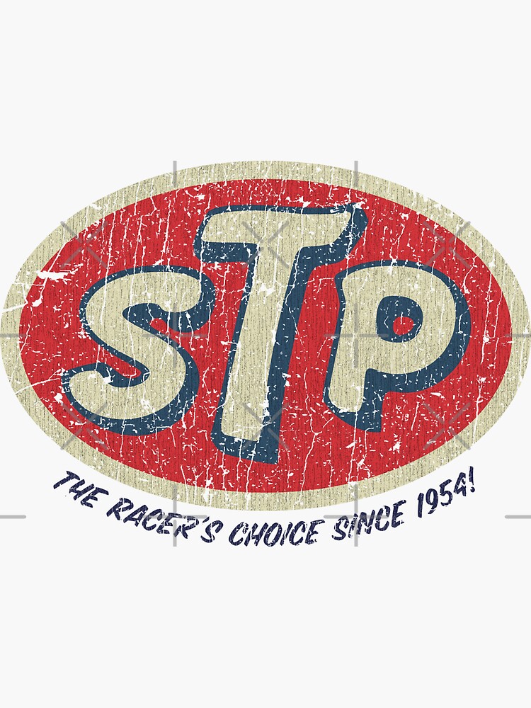 "STP Racer's Choice 1954" Sticker for Sale by AstroZombie6669 | Redbubble