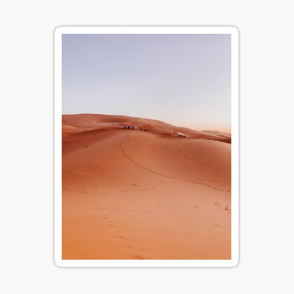 "Sahara Desert" Sticker for Sale by gingerfed | Redbubble