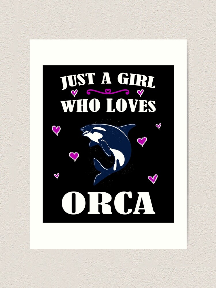 "Orca Whale Killer Whale Killer Whale Dorsal Fin" Art Print for Sale by ...