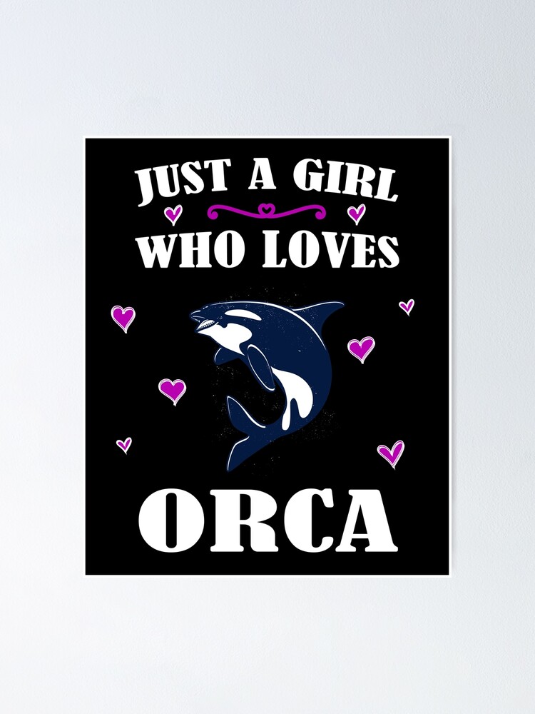 "Orca Whale Killer Whale Killer Whale Dorsal Fin" Poster by ...