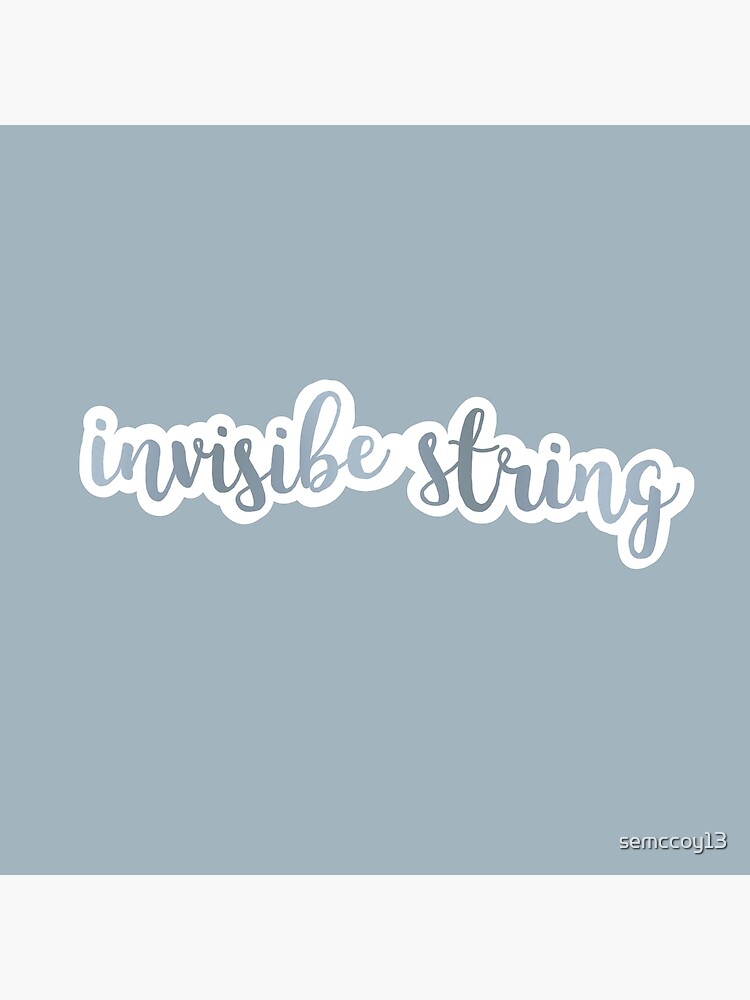 "Invisible String, Taylor Swift" Poster by semccoy13 | Redbubble