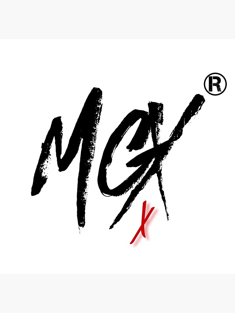 "Mgx logo" Sticker for Sale by Mgx22 | Redbubble