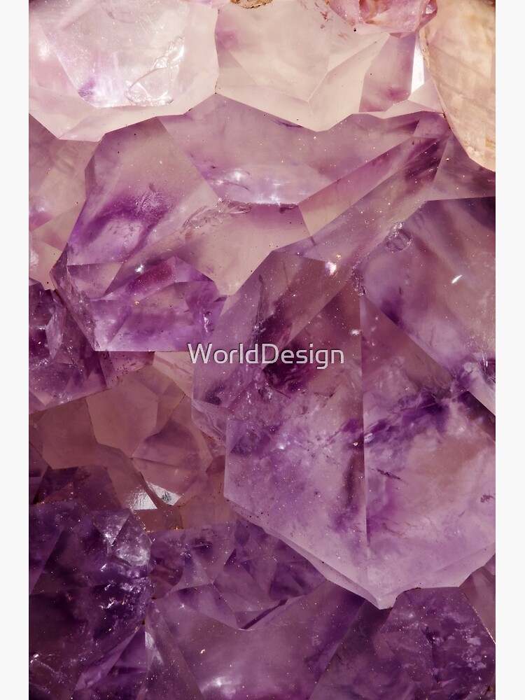 "Inside a Geode" Poster for Sale by WorldDesign | Redbubble