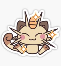 Meowth Stickers | Redbubble