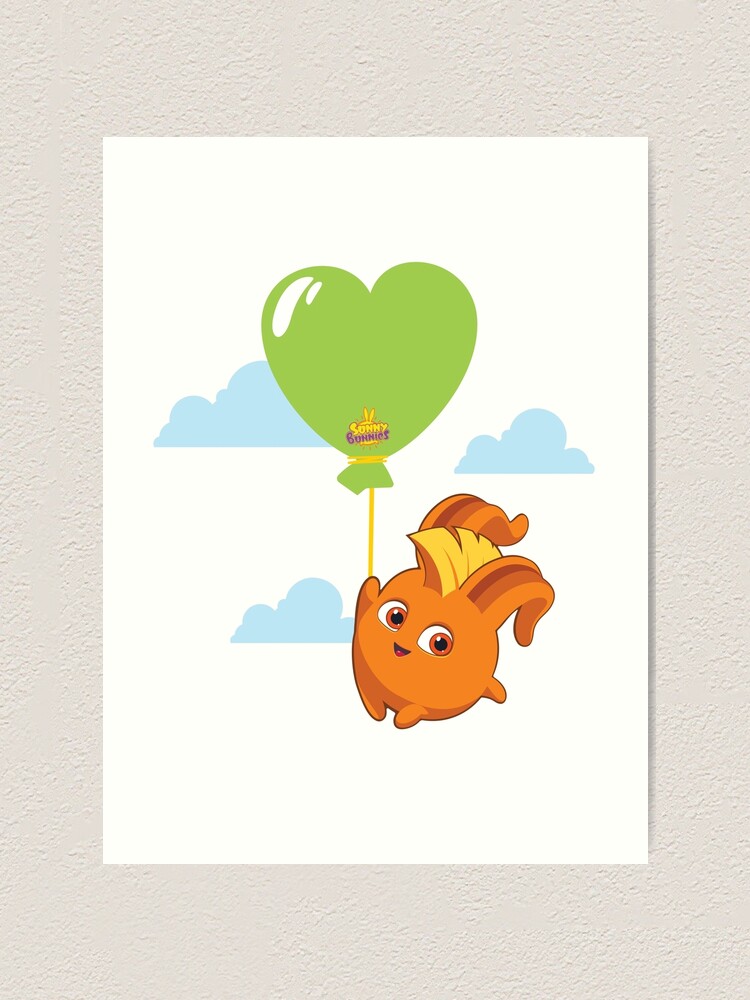 "Sunny Bunnies - Turbo's Balloon!" Art Print by Sunny-Bunnies | Redbubble
