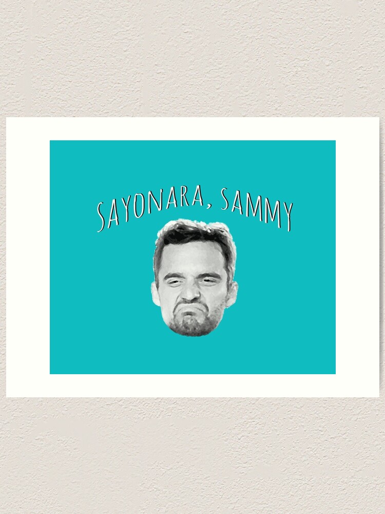 "Sayonara, Sammy" Art Print for Sale by buckwild | Redbubble
