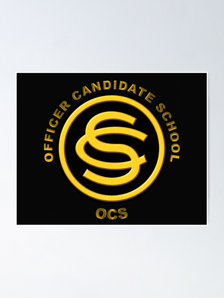 "Army Officer Candidate School - OCS" Poster by SoldierAlways | Redbubble