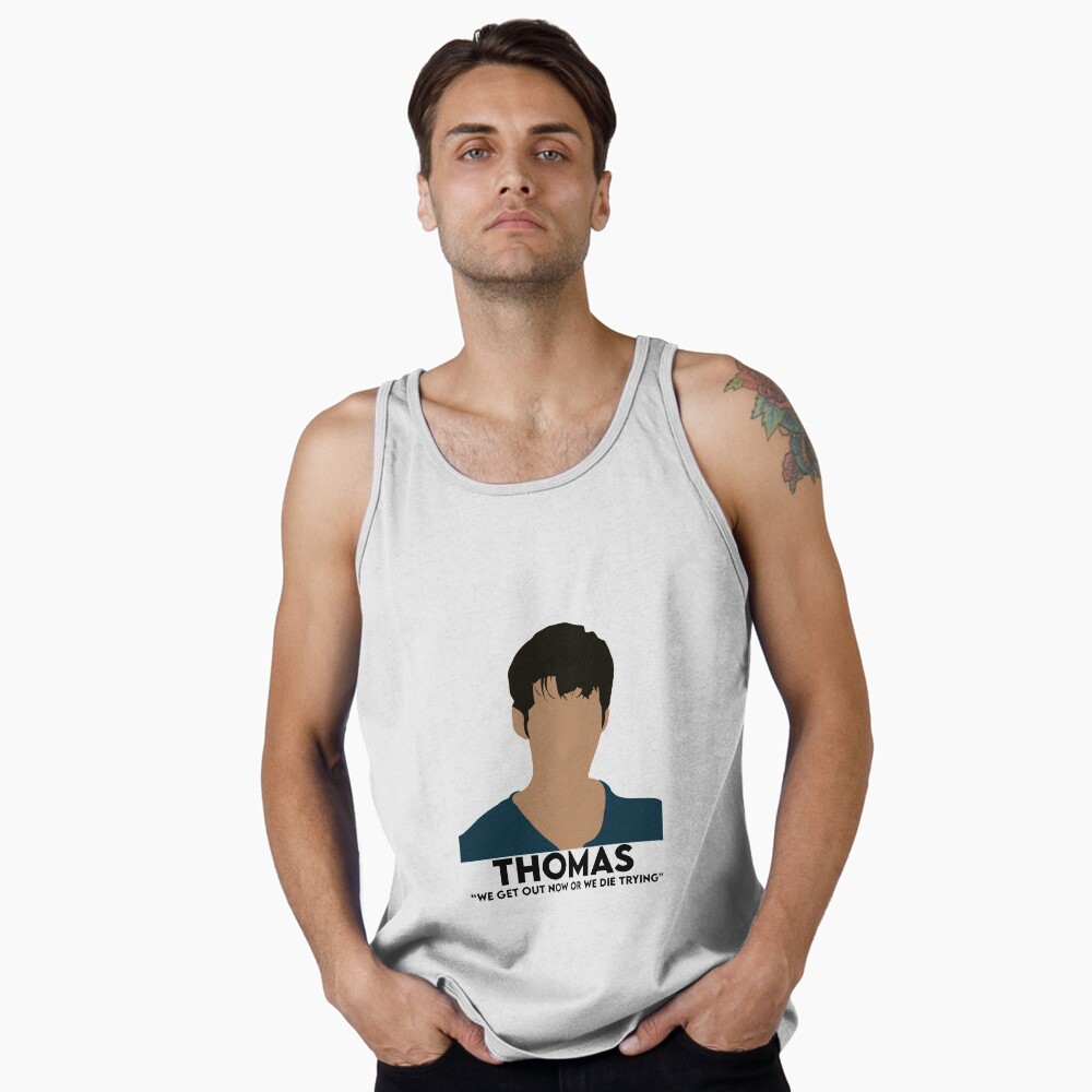 "The Maze Runner - Thomas" Sticker for Sale by MirTings | Redbubble