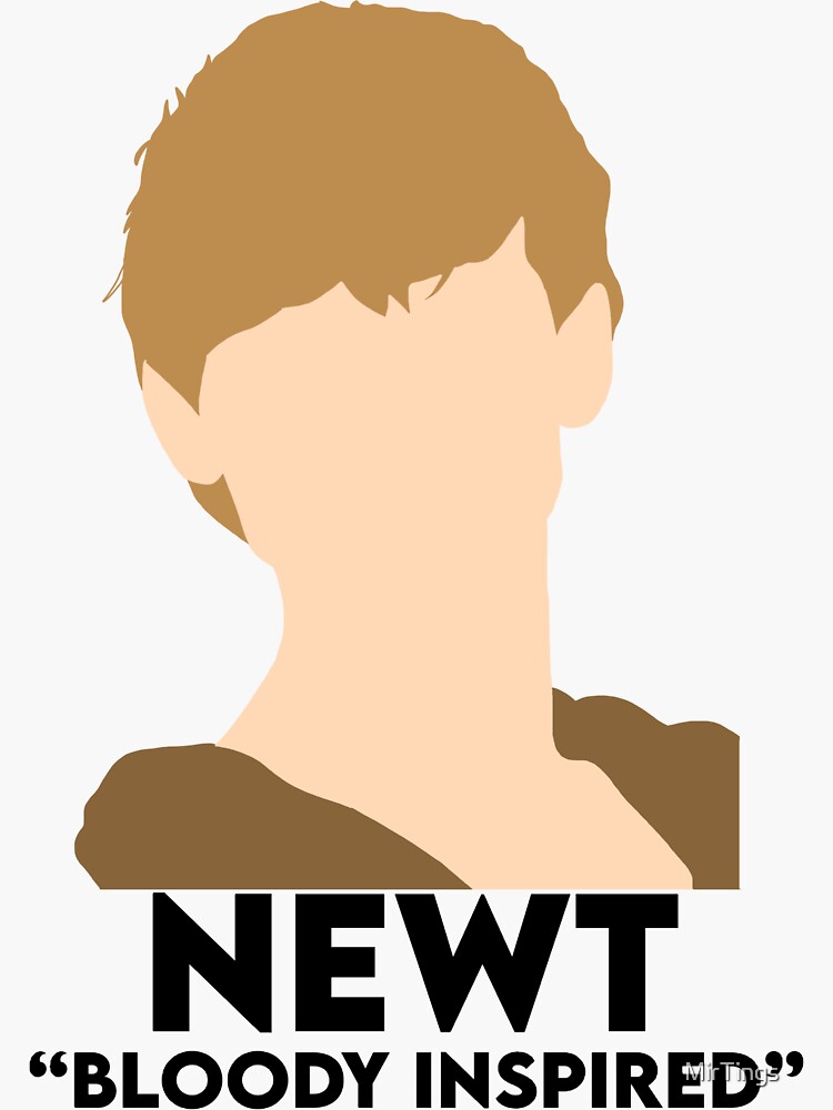 "The Maze Runner - Newt" Sticker by MirTings | Redbubble