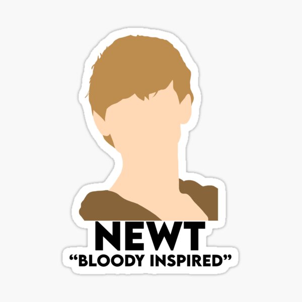 "The Maze Runner - Newt" Sticker by MirTings | Redbubble
