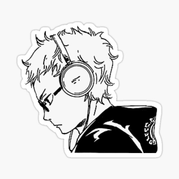 "Tsukki" Sticker for Sale by IvyNight | Redbubble