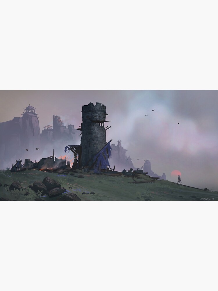 "Ruins" Poster by Frasheskid | Redbubble