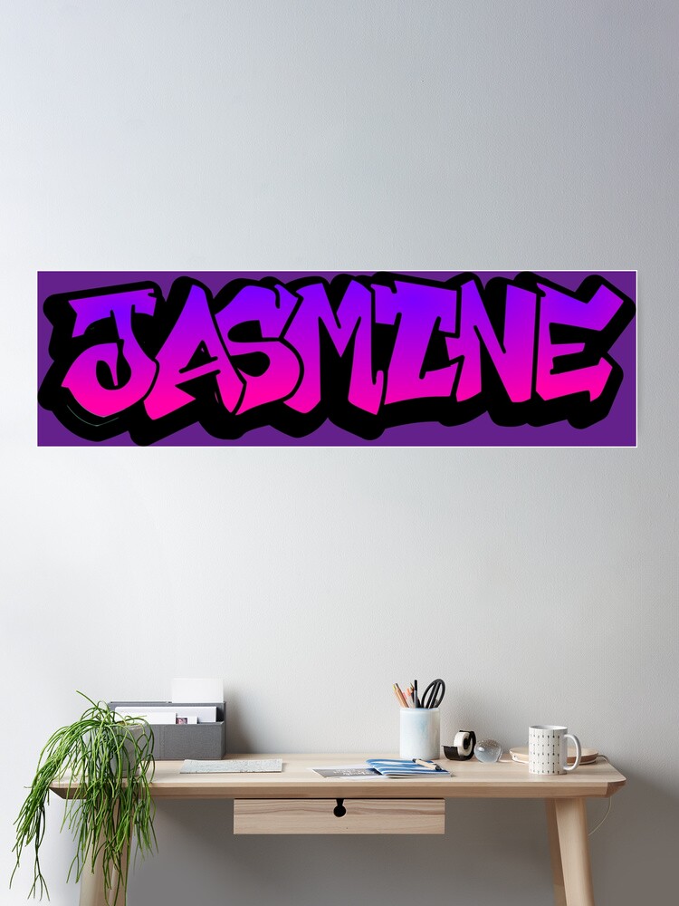 Jasmine Name In Graffiti