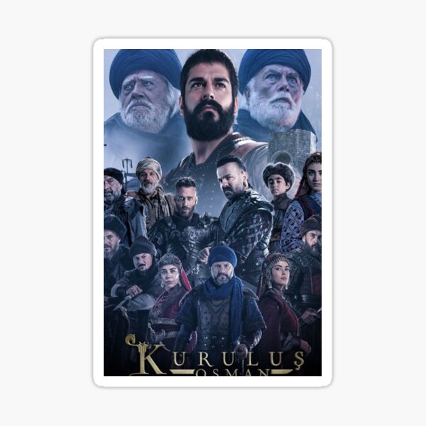 "KURULUS OSMAN" Sticker for Sale by DeiseSilveira | Redbubble