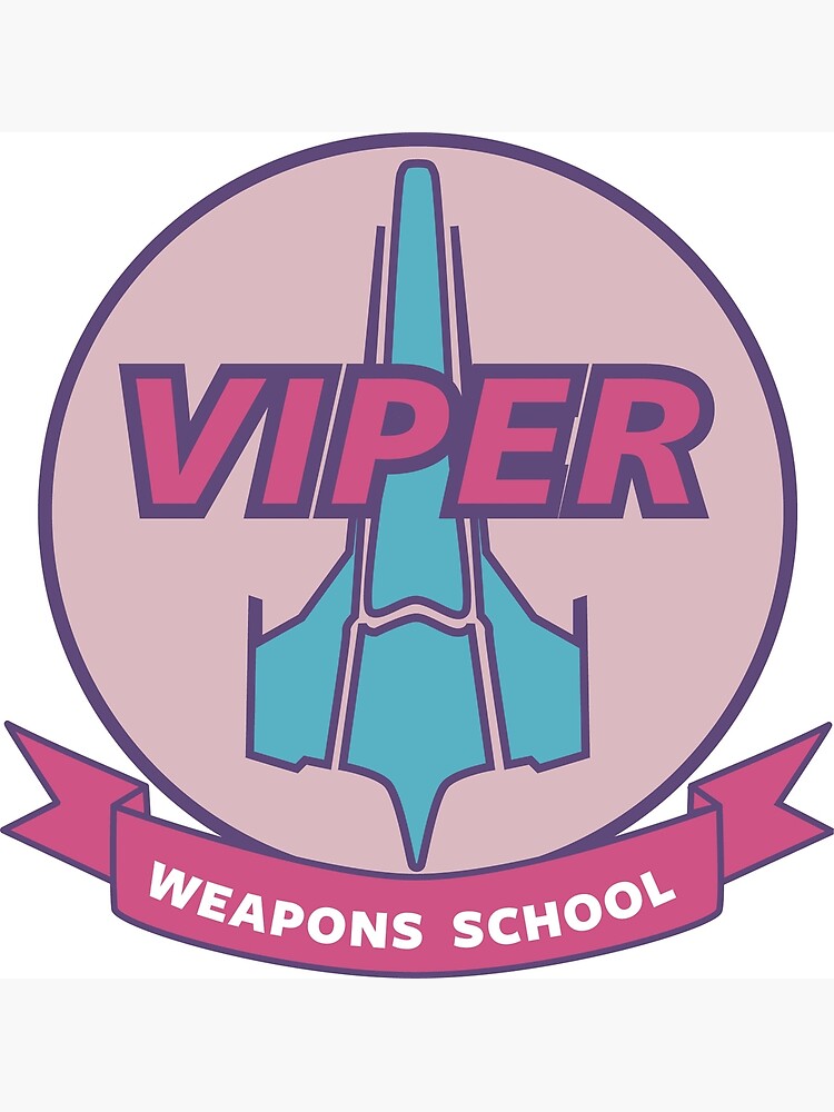 "Battlestar Galactica Viper Squad Badge" Poster for Sale by ...