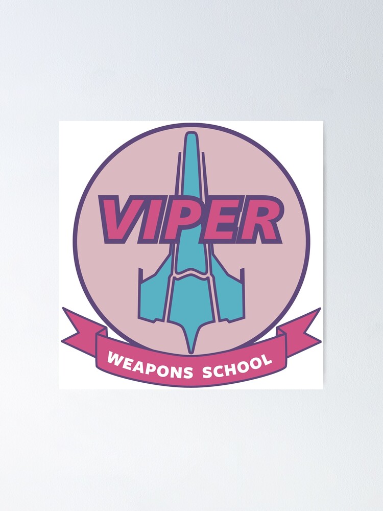 "Battlestar Galactica Viper Squad Badge" Poster for Sale by ...