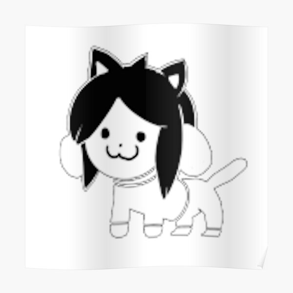 Undertale Temmie Posters | Redbubble