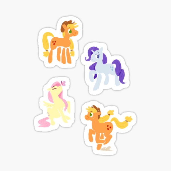 "My Little Pony: Friendship is Magic Sticker Set" Sticker by lutnik ...