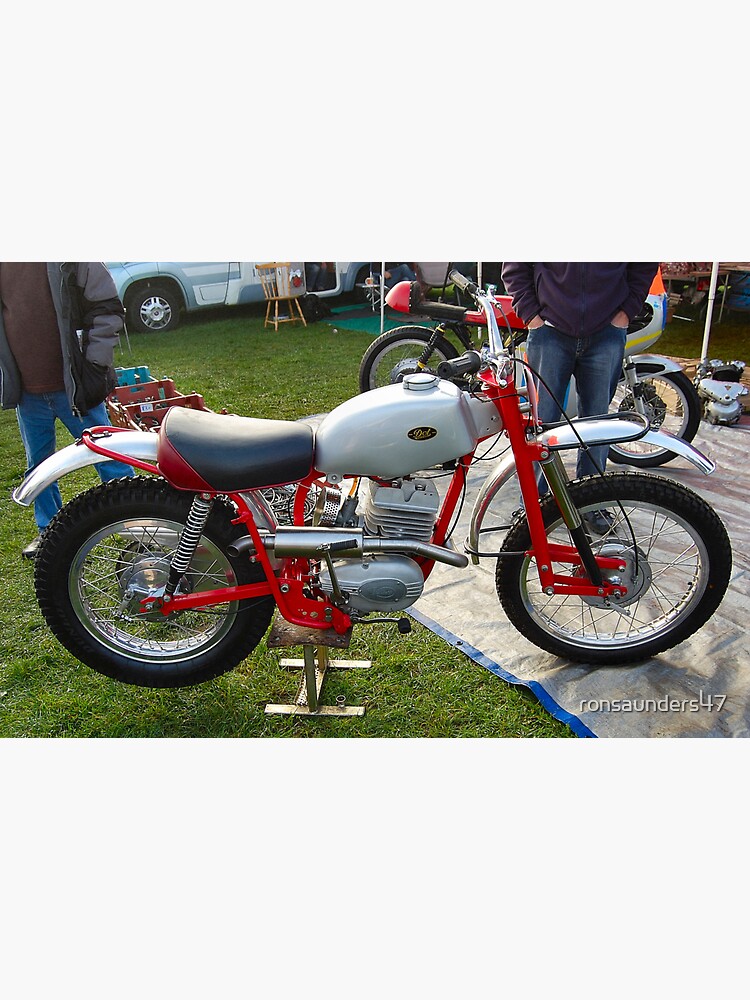 "THE "DOT" MOTORCYCLE SCRAMBLER." Sticker for Sale by ronsaunders47 ...