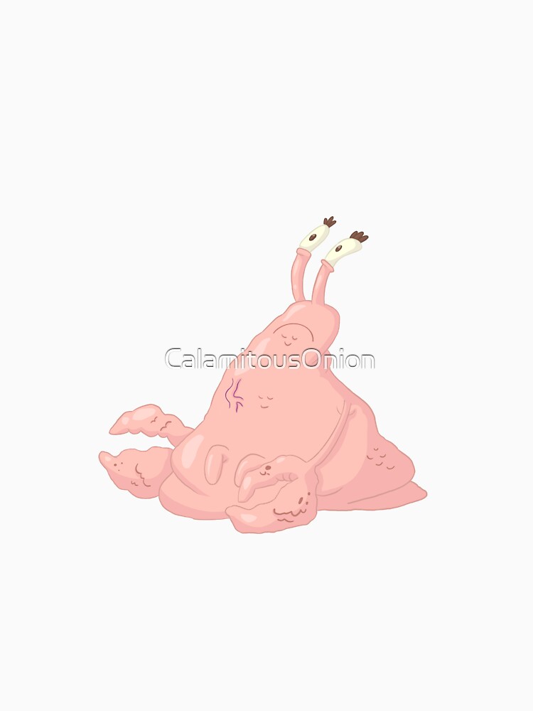 "Mr. Krabs Without his Shell" T-shirt for Sale by CalamitousOnion ...