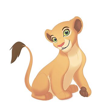 Pegatina for Sale con la obra «Nala de El Rey León» de TuesdayTamworth ...